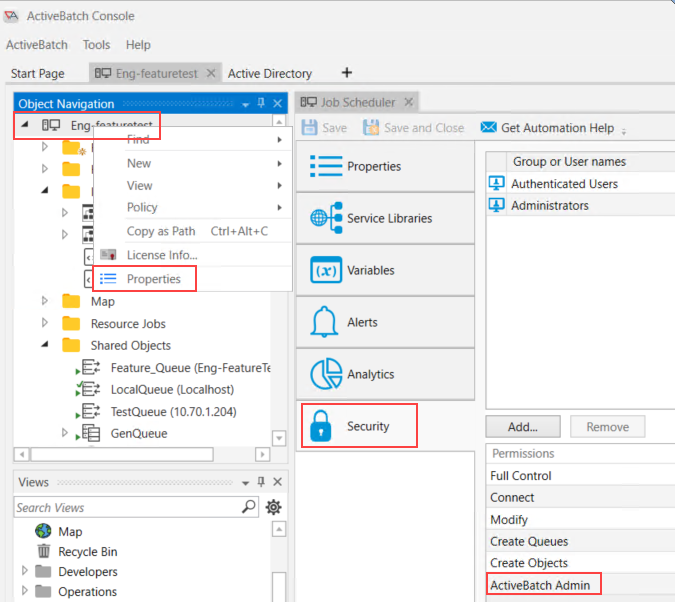 Administering the ActiveBatch System