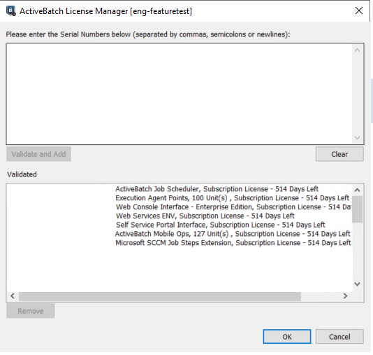 Managing ActiveBatch Licenses
