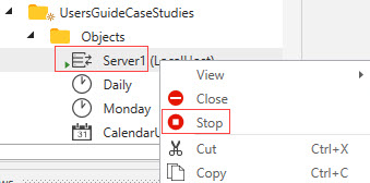 Starting and Stopping a Queue