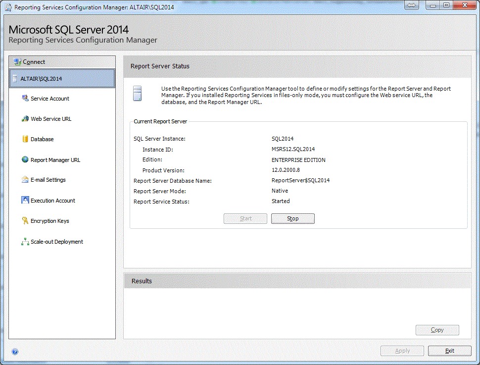 SQL Server Reporting Services